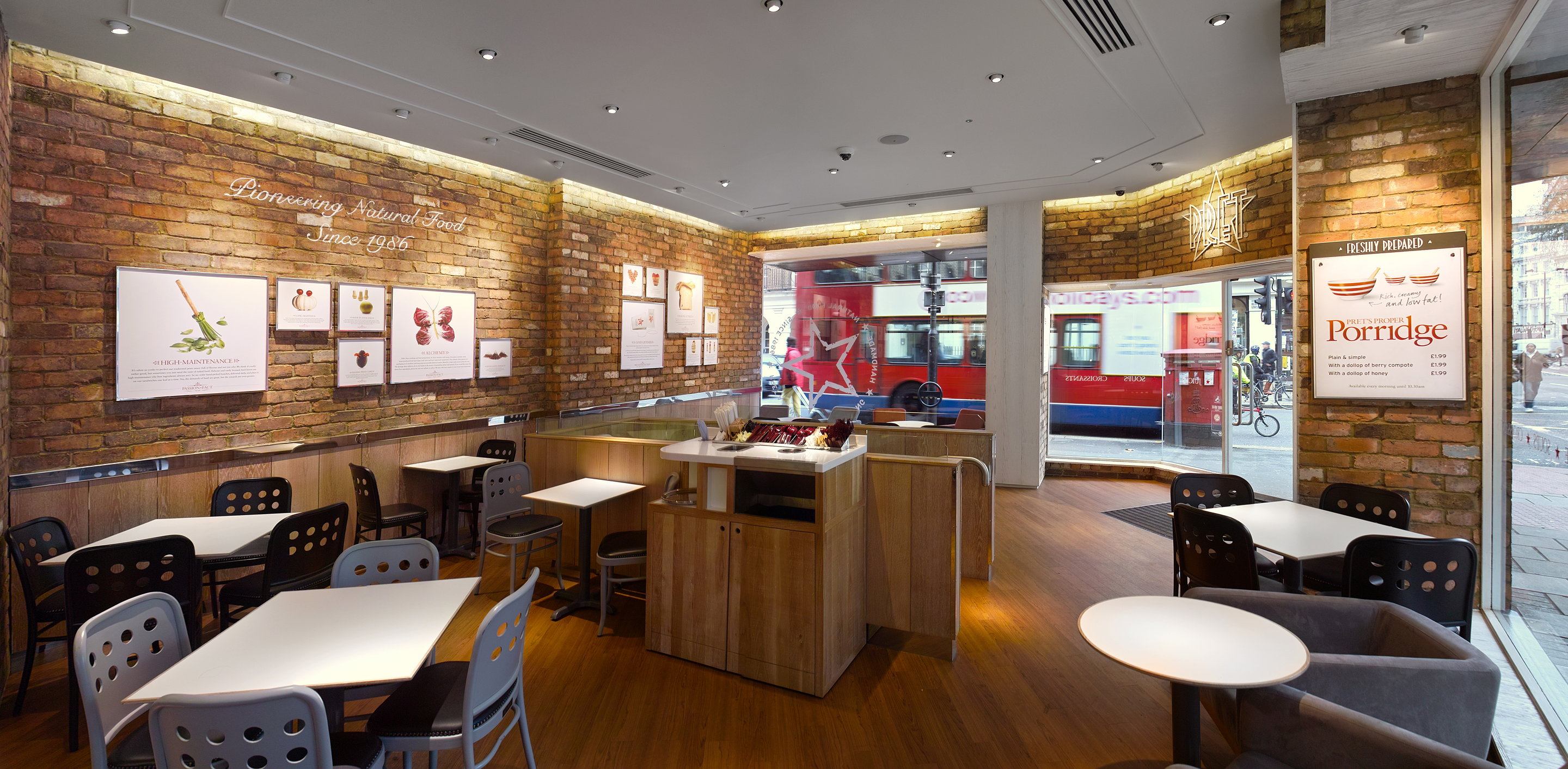 Light Bureau Complete Pret A Manger New Concept Store
