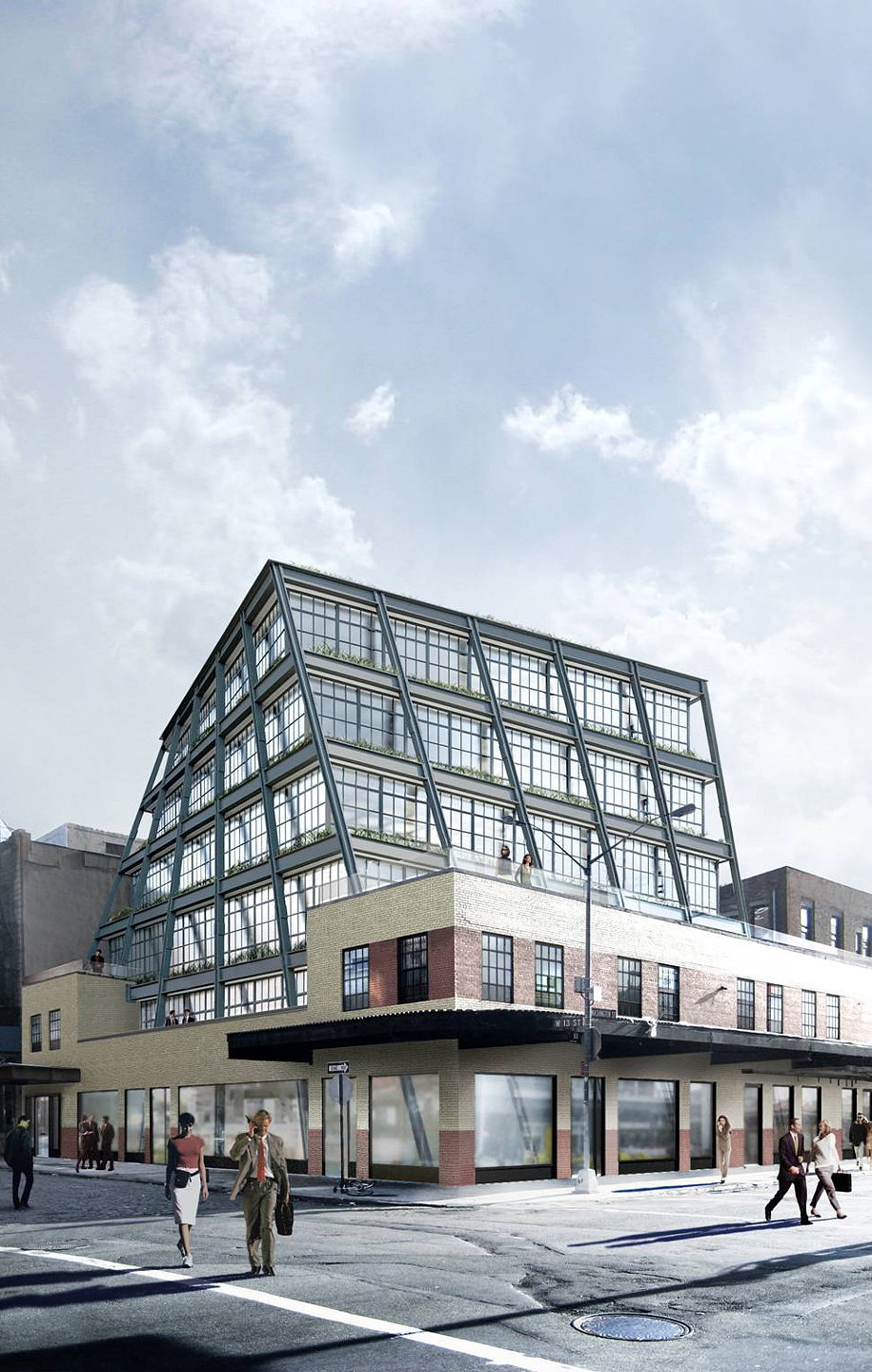 Six Story Office and Retail Building Designed by Morris Adjmi Architects