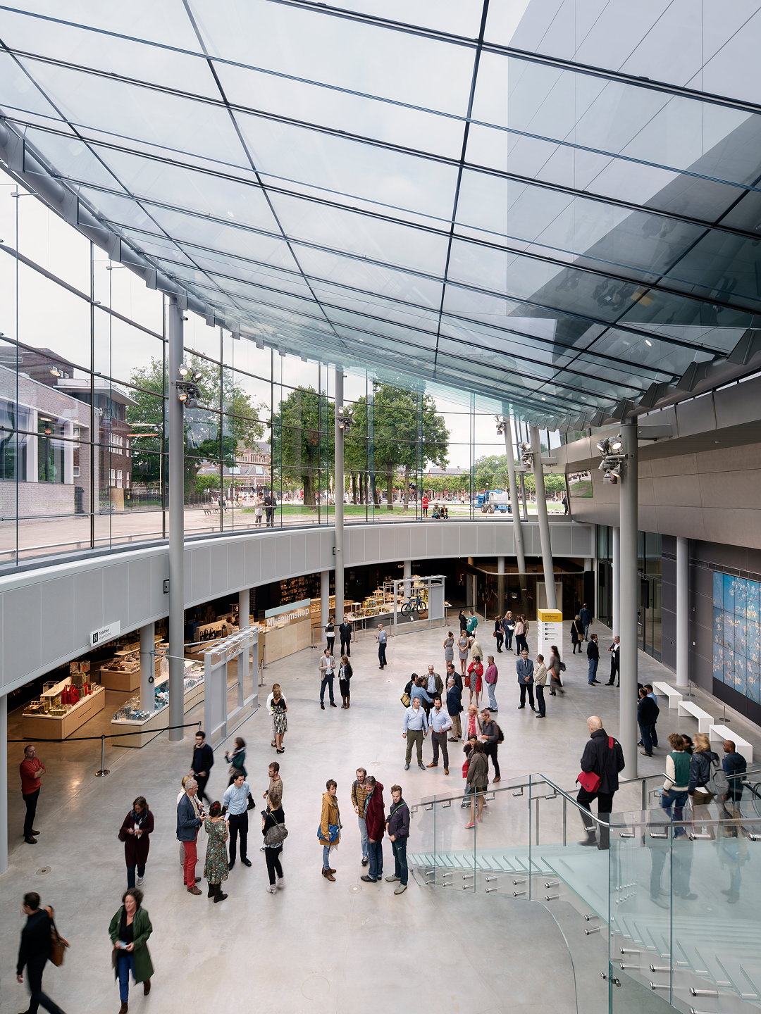 Hans Van Heeswijk Architects Completes Van Gogh Museum Entrance Hall