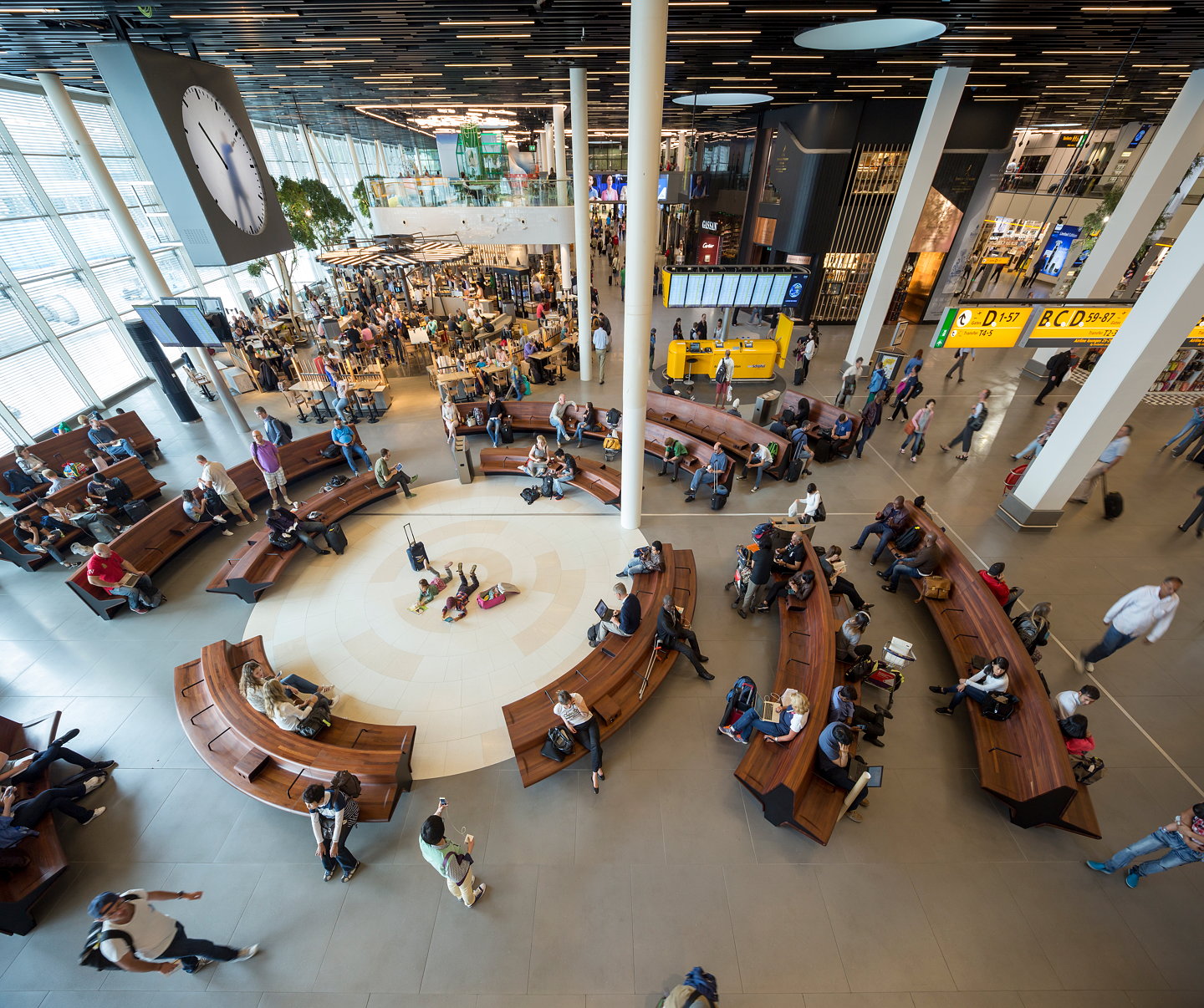 Travel Adventure Starts in Lounge 2 at Amsterdam Airport Schiphol